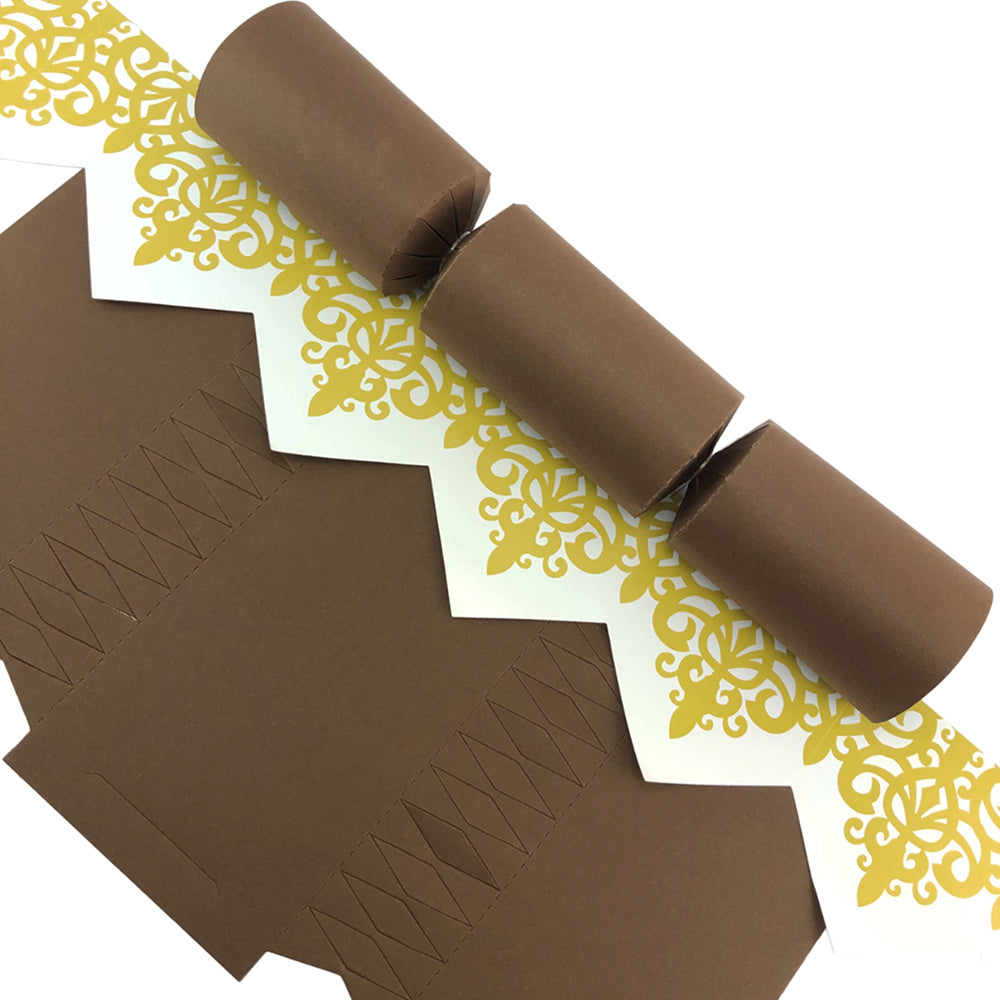 Brown | Cracker Making DIY Craft Kits | Make Your Own | Eco Recyclable ...