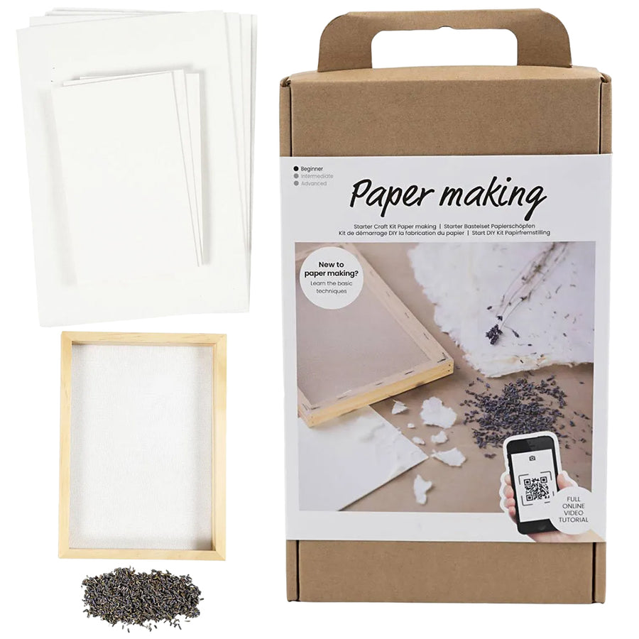 Papermaking Starter Kit - Craft for Adults – The Cracker Company