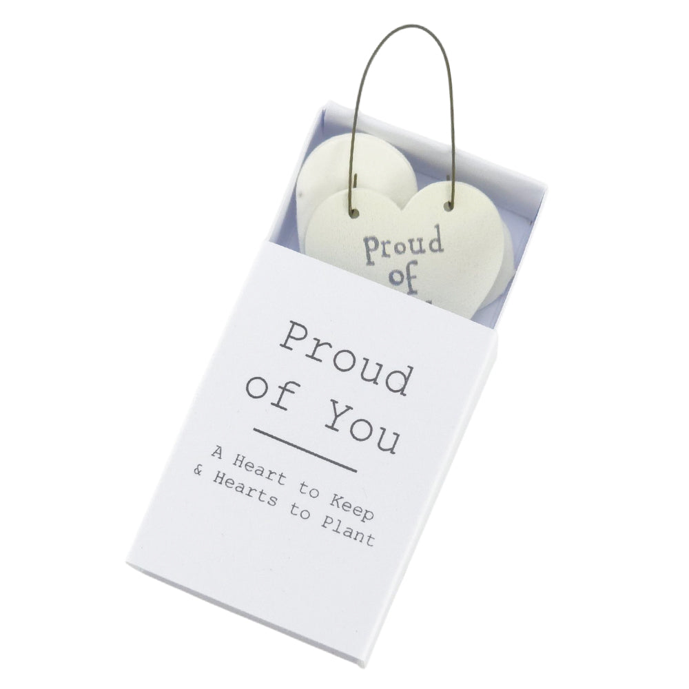 Proud of You | Hearts to Keep and to Plant | Cracker Filler | Mini Gif ...
