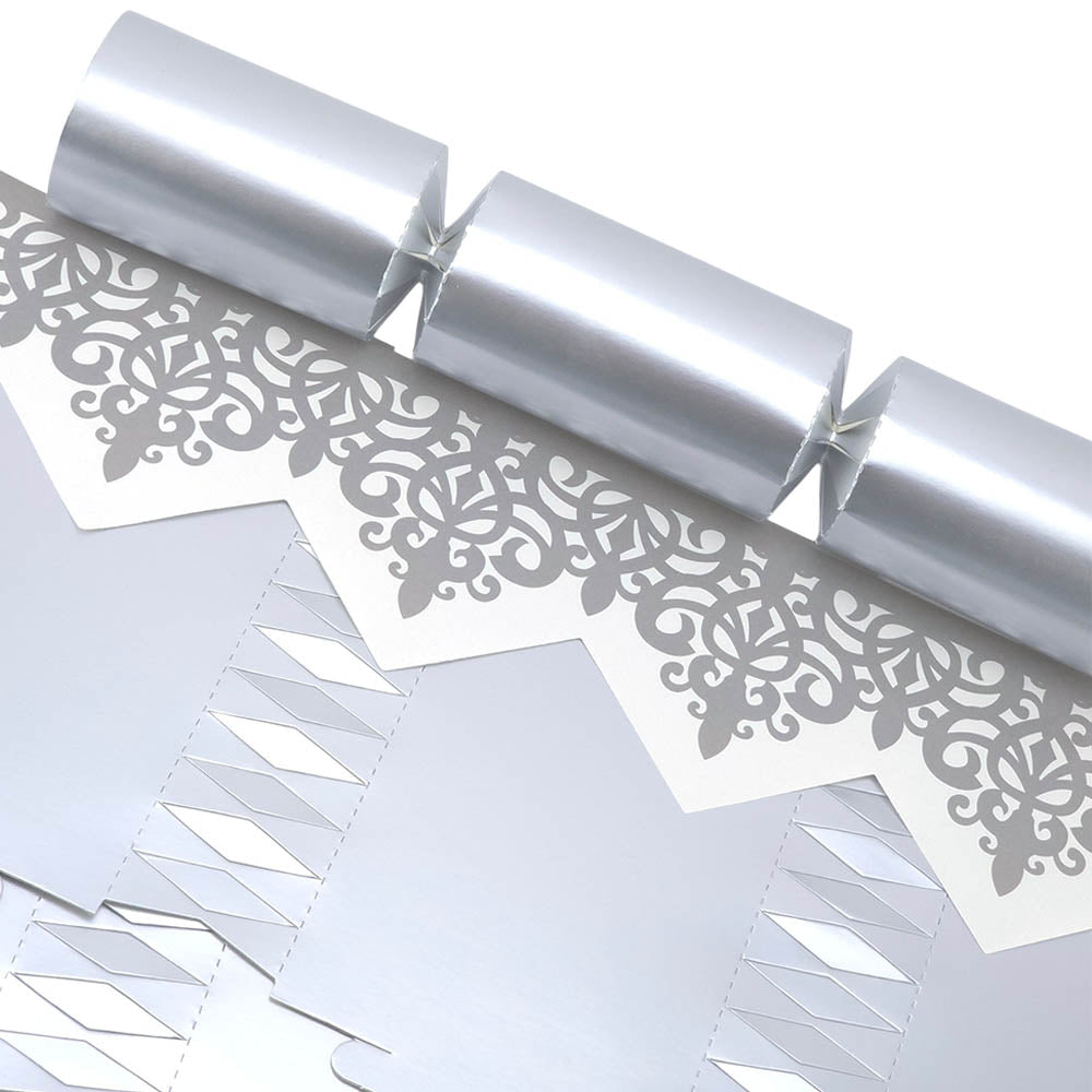 Matt Silver Foil | Makes 8 Standard DIY Crackers | Cracker Making Craf ...