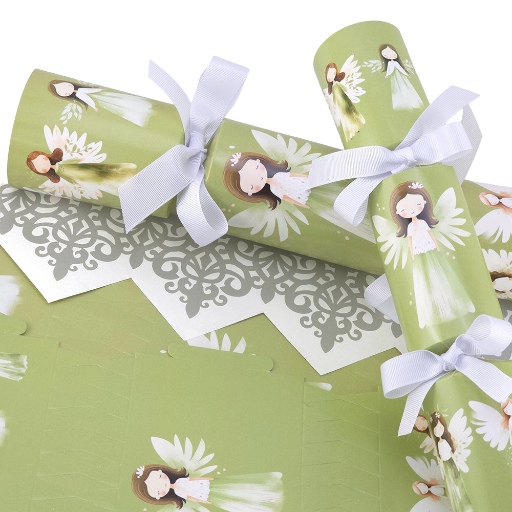 Whimsical Green Christmas Angels | Cracker Making Craft Kit | Make & F ...