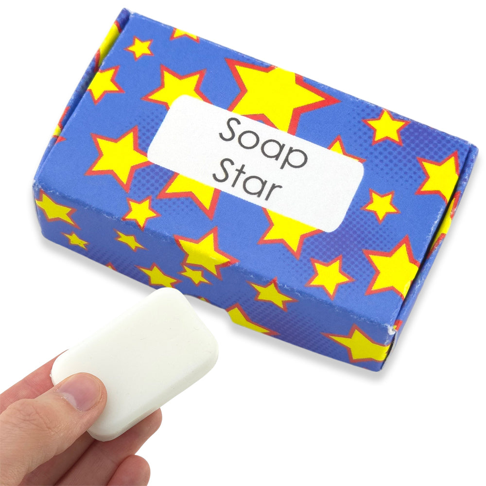 Soap Star | Coconut | 20g Travel Soap Bar | Little Gift | Cracker Fill ...