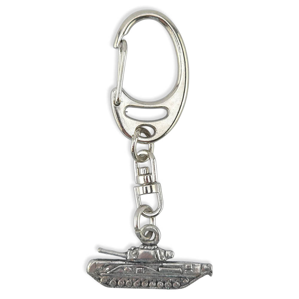 WW2 Churchill Tank | English Pewter 3D Keyring | Little Gift | Cracker ...