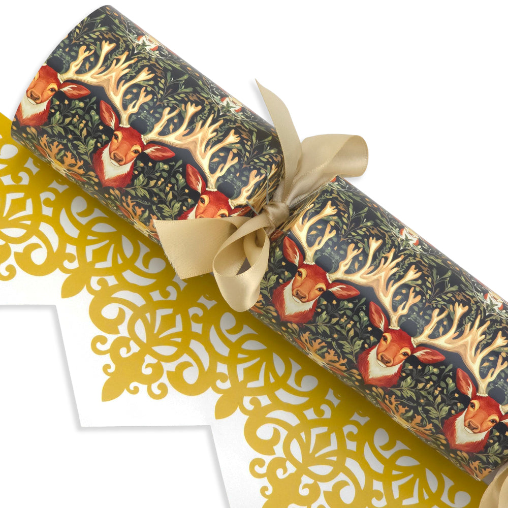 Christmas Stags | William Morris | Cracker Making Craft Kit | Make You ...