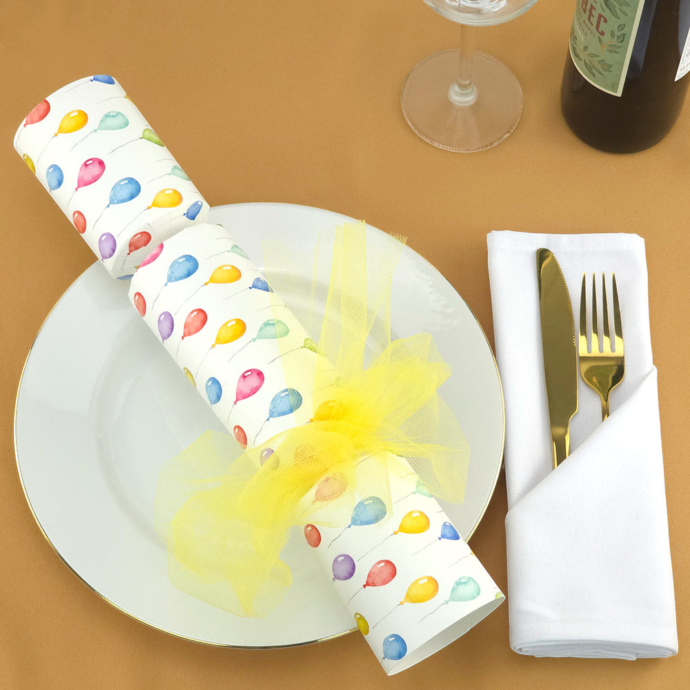 Party Balloons | Tulletastic Birthday Cracker Craft Kit | Makes 6 Larg ...