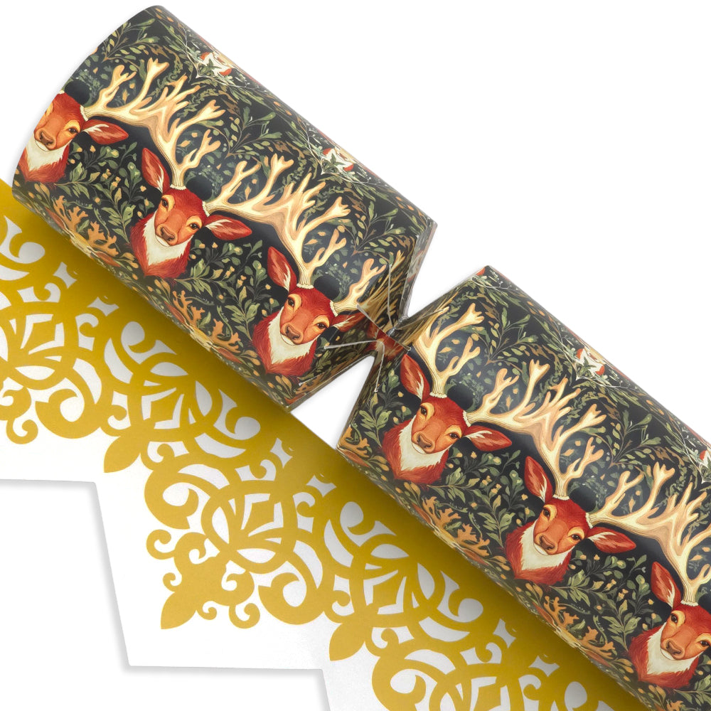 Christmas Stags | William Morris | Cracker Making Craft Kit | Make You ...