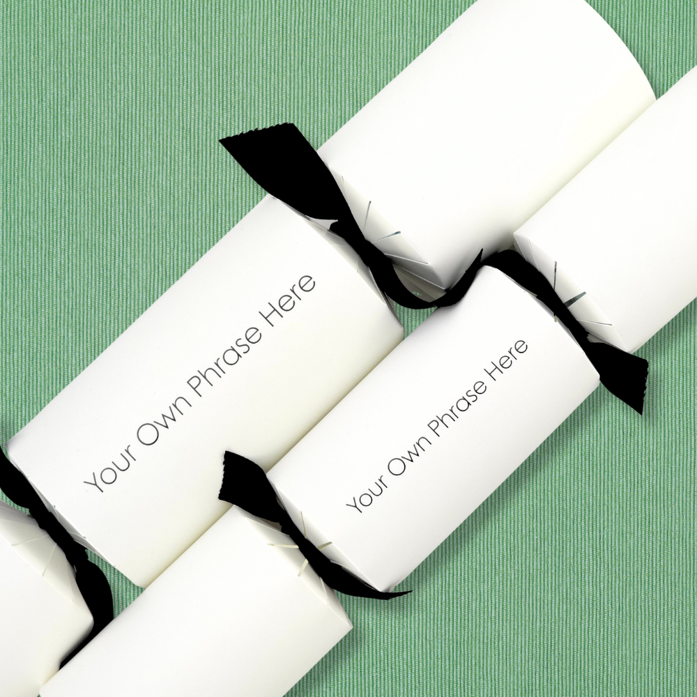 Add Your Own Words or Phrase | Personalised Cracker Making Craft Kit ...