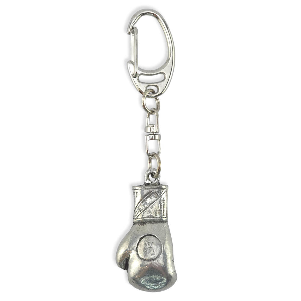 Boxing Glove | Chunky English Pewter 3D Keyring | Little Gift | Cracke ...