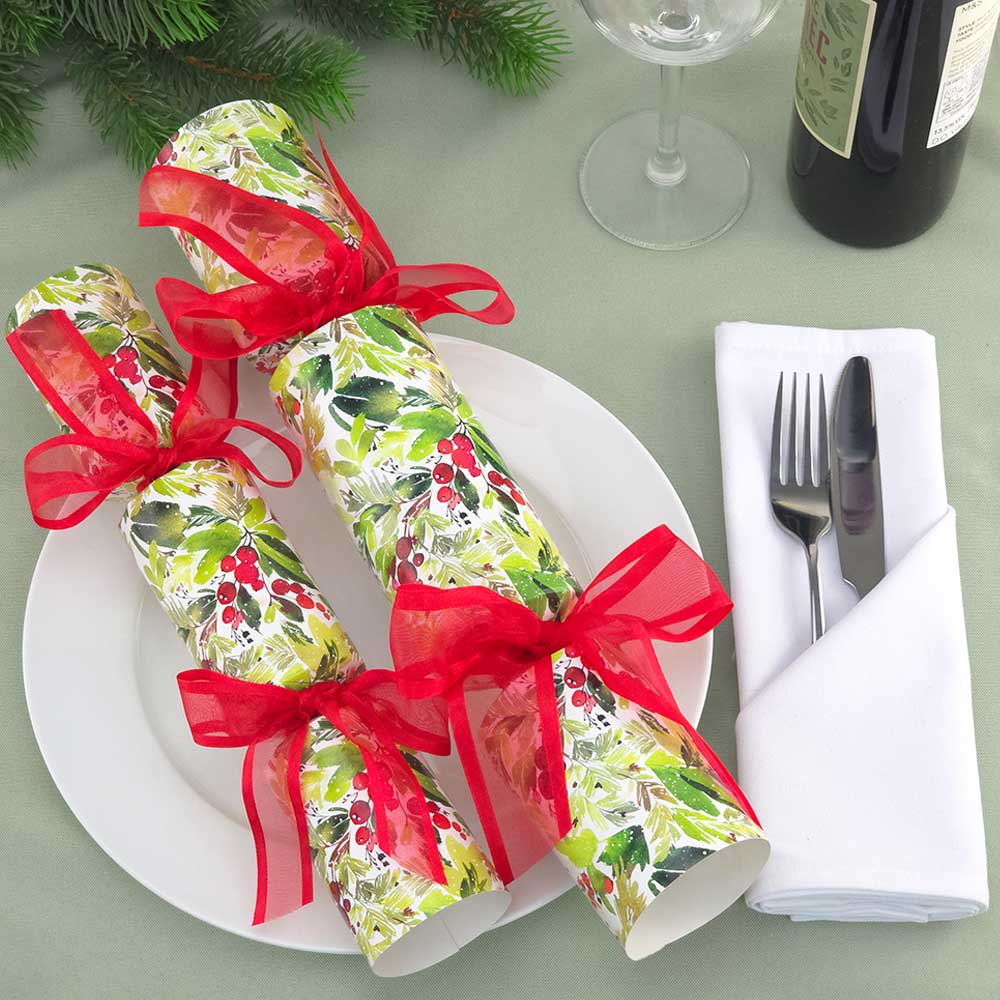 Watercolour Berries | Christmas Cracker Making Craft Kit | Make & Fill ...