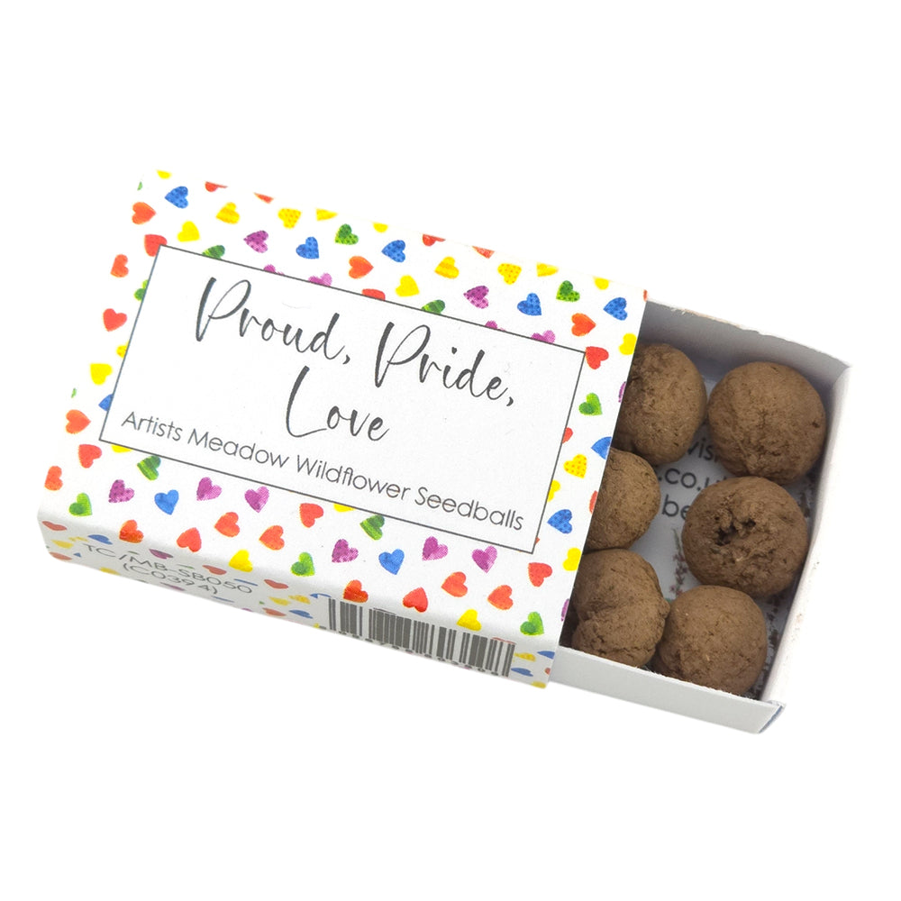 Proud, Pride, Love | Artist Mix | Seedball Box | Cracker Filler | Mini ...