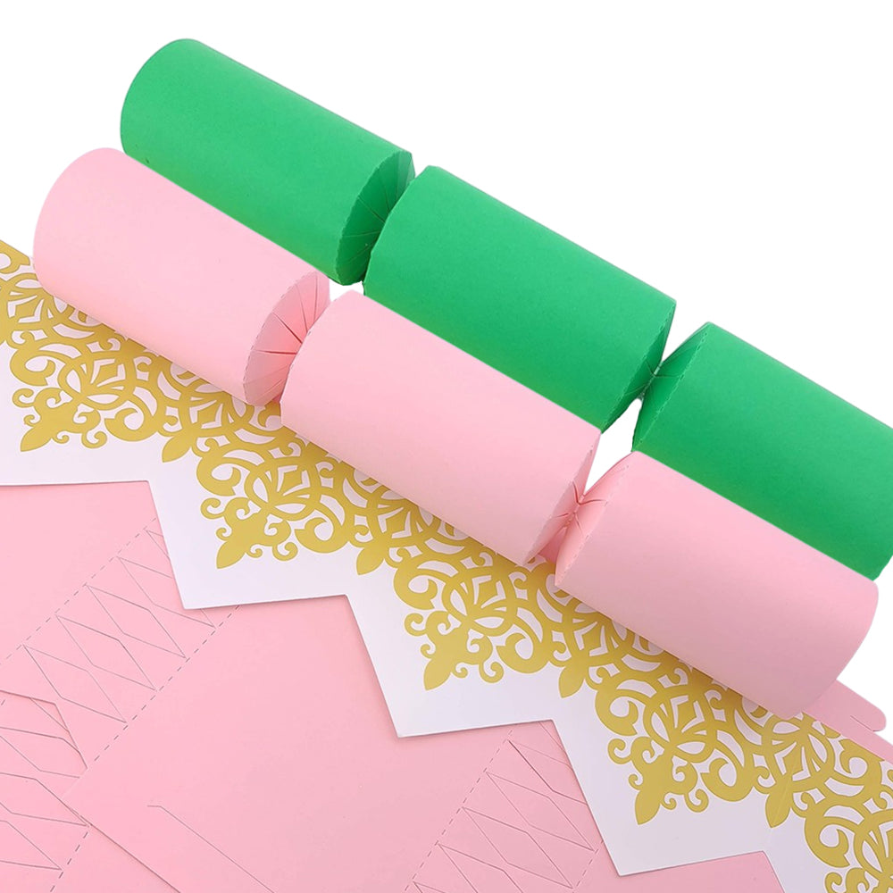 Pink Goes Good With Green | Craft Kit to Make 8 Wicked Crackers | Recy ...