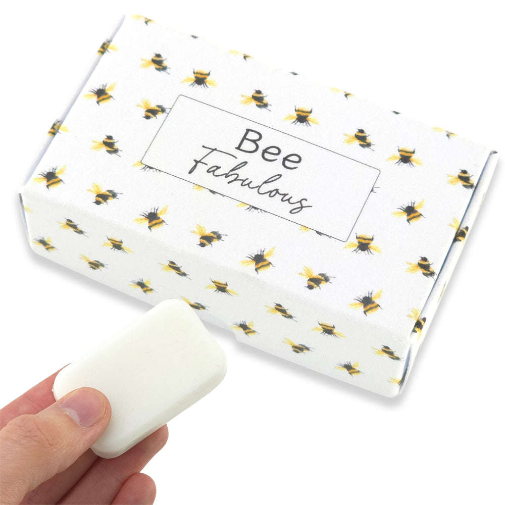 Bee Fabulous | Zanzibar & Cedarwood | 20g Travel Soap Bar | Mini Crack ...