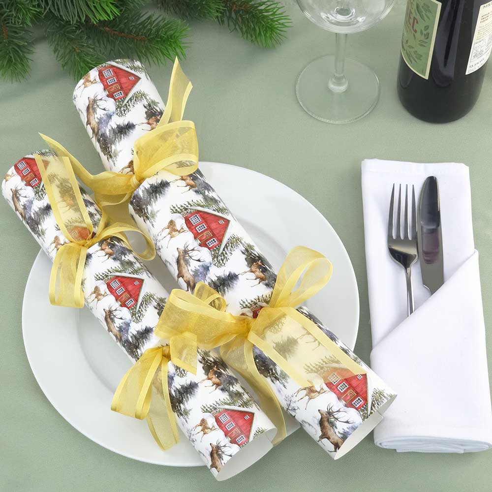 Christmas in the Alps | Christmas Cracker Making Craft Kit | Make Your ...