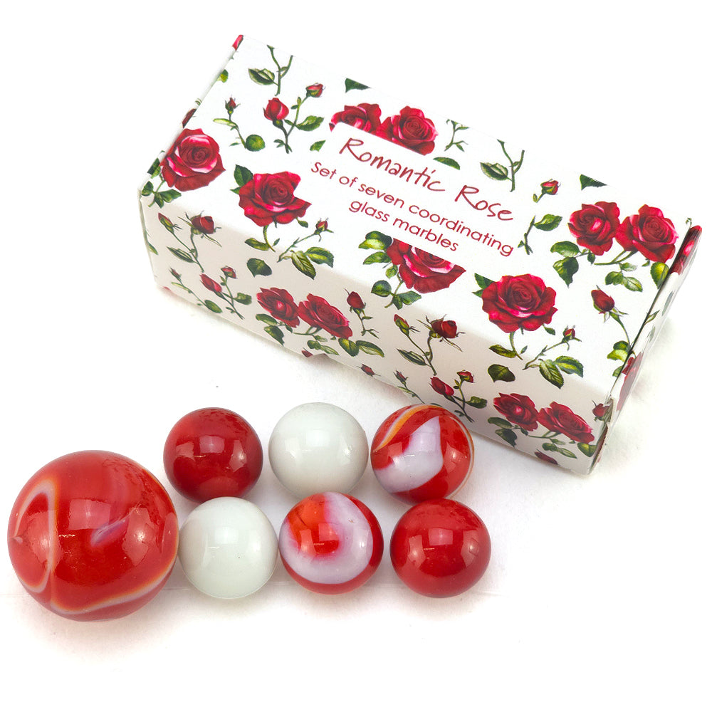 Romantic Rose | Mini Box of Marbles | Cracker Filler | Little Gift ...