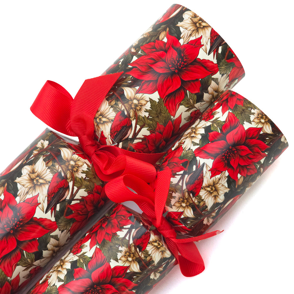 Christmas Poinsettia | William Morris | Cracker Making Craft Kit | Cra ...